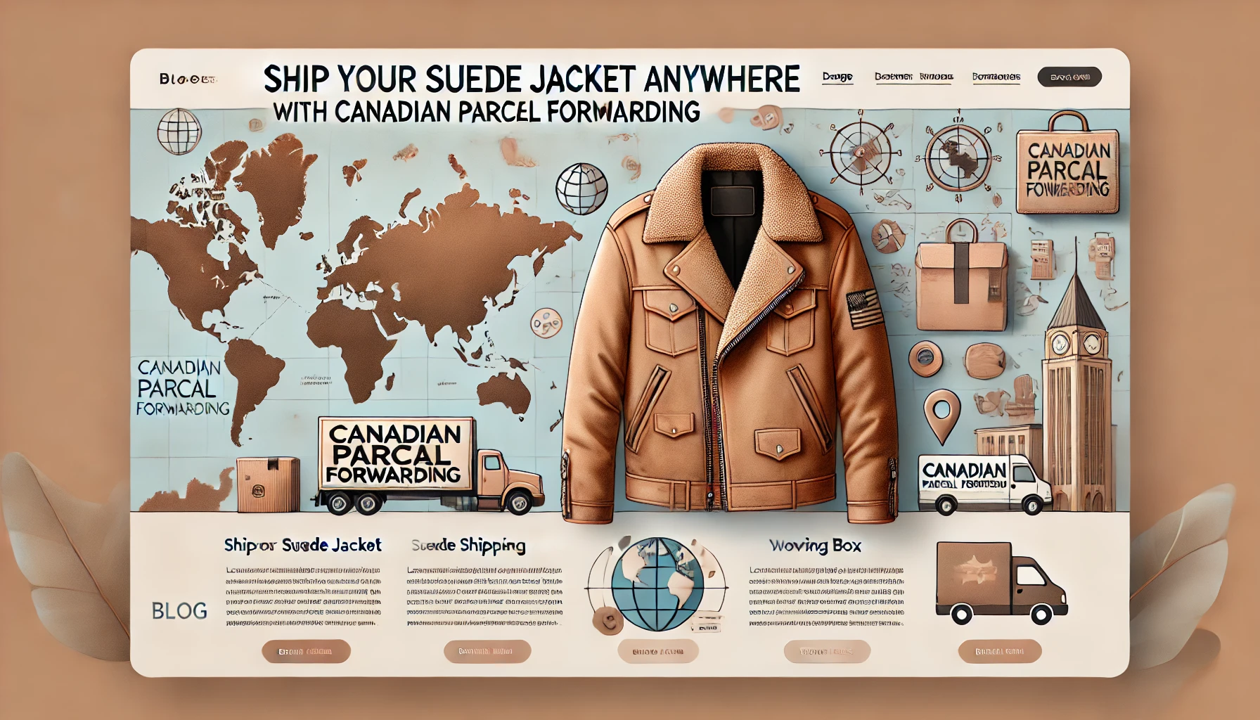 How Canadian Parcel Forwarding Services Can Help You Receive Suede ...