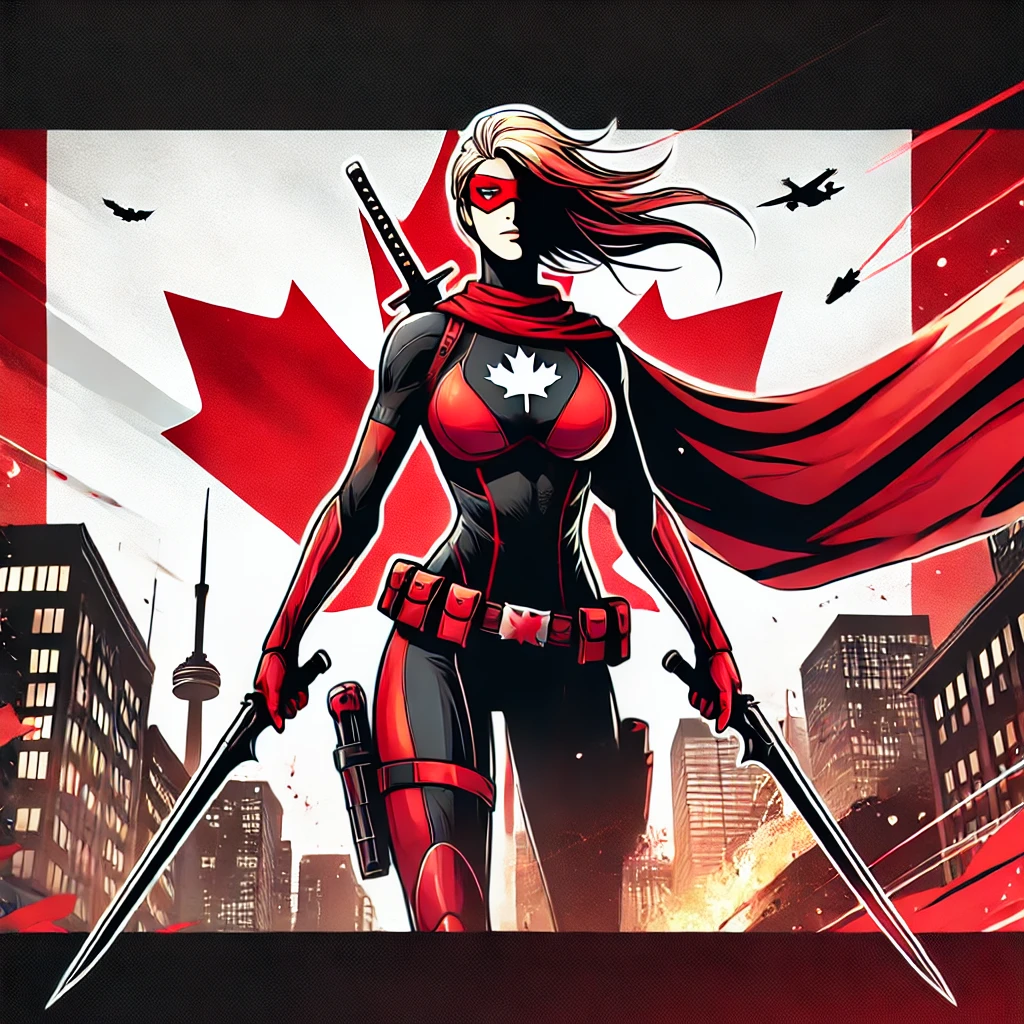 Create a Lady Deadpool Costume in Canada