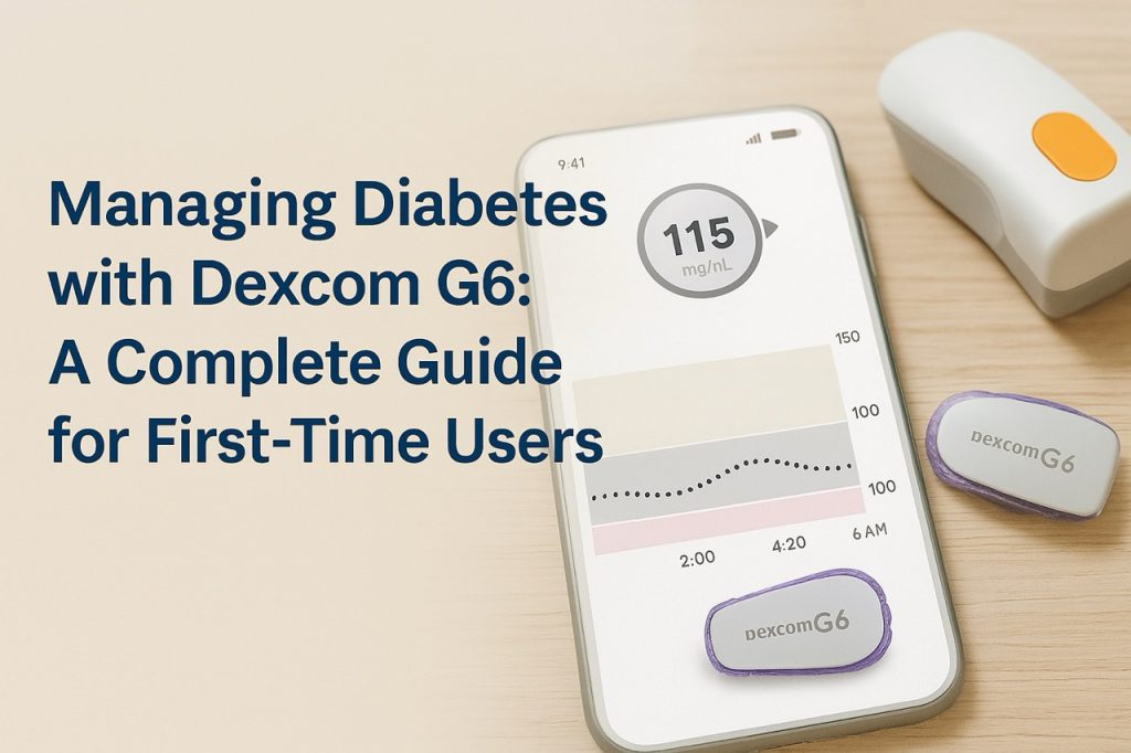 Managing Diabetes with Dexcom G6: A Complete Guide for First-Time Users ...